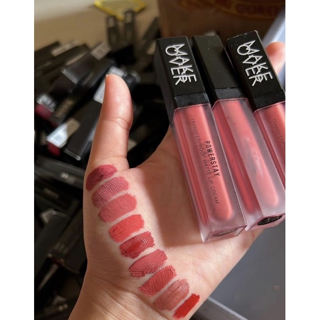 Jual Make Over Powerstay Transferproof Matte Lip Cream | Shopee Indonesia