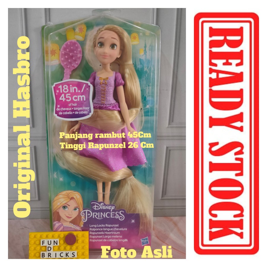 Jual Boneka Disney Princess Hasbro Long Locks Rapunzel | Shopee Indonesia
