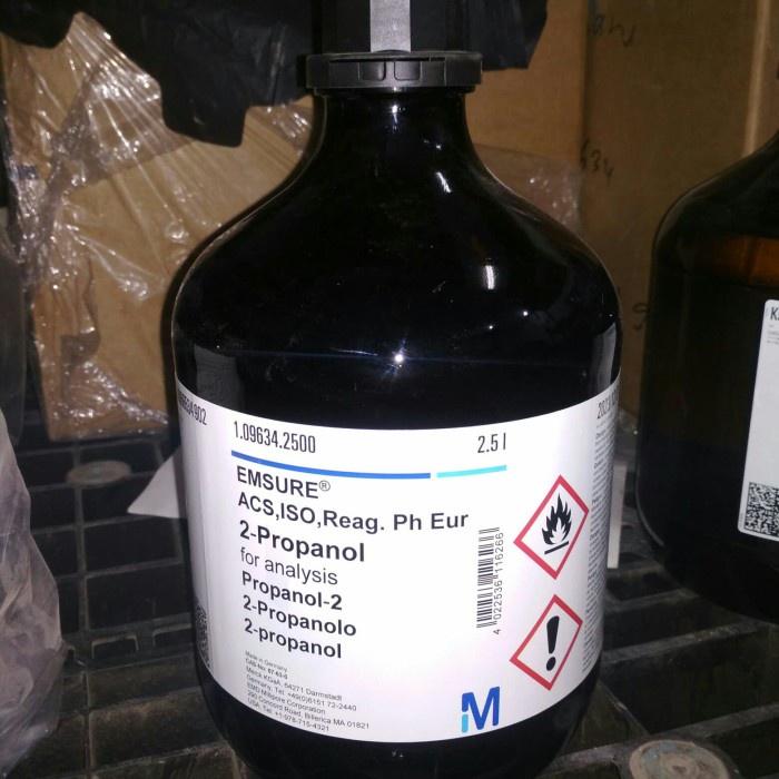 Jual ISO Propyl Alcohol / 2-Propanol / Isopropanol Merck EMSURE ...