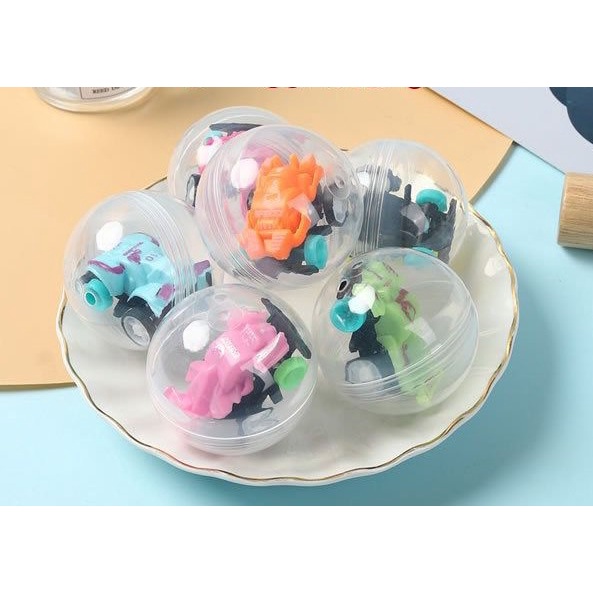 Jual MAINAN BOLA GACHA 5CM TRANSPARAN ISI MOBIL FULLBACK UNIQ BYK MOTIF ...