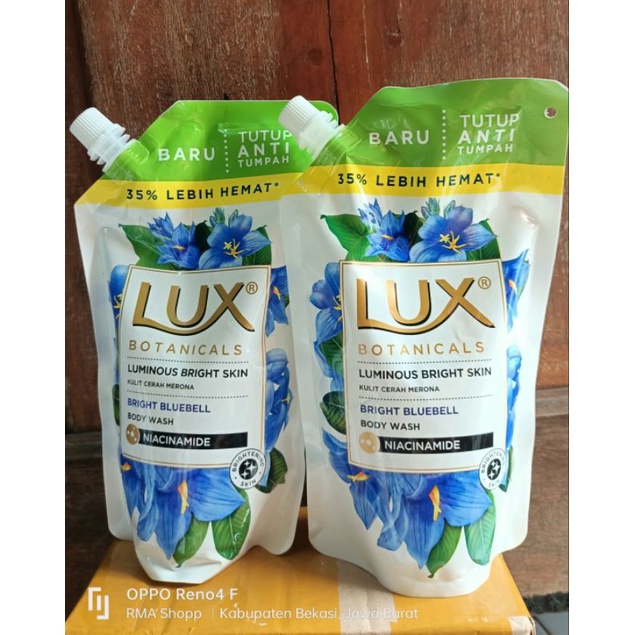 Jual Lux Bright Bluebell Niacinamide Body Wash 450ml | Shopee Indonesia