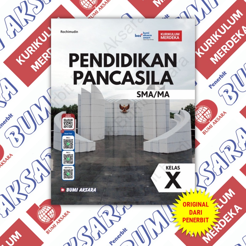 Jual Pendidikan Pancasila Kelas X SMA Kurikulum Merdeka Bumi Aksara ...