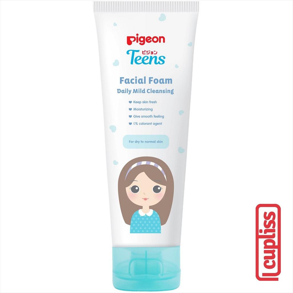 Jual Pigeon Teens Facial Foam 100gr Daily Mild Cleansing 100 gr ...
