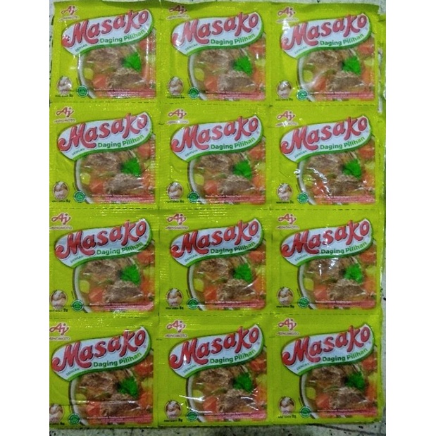 Jual masako renteng isi 12x 9gr rasa sapi | Shopee Indonesia