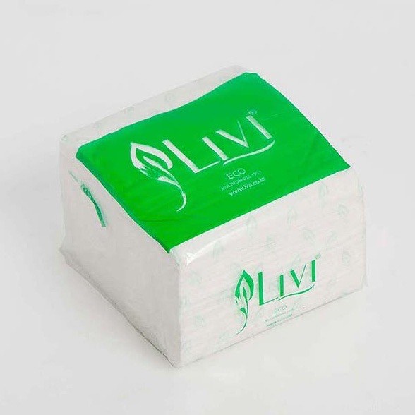 Jual LIVI Tissue Kotak Meja Eco Multipurpose isi 150 lembar (2ply ...