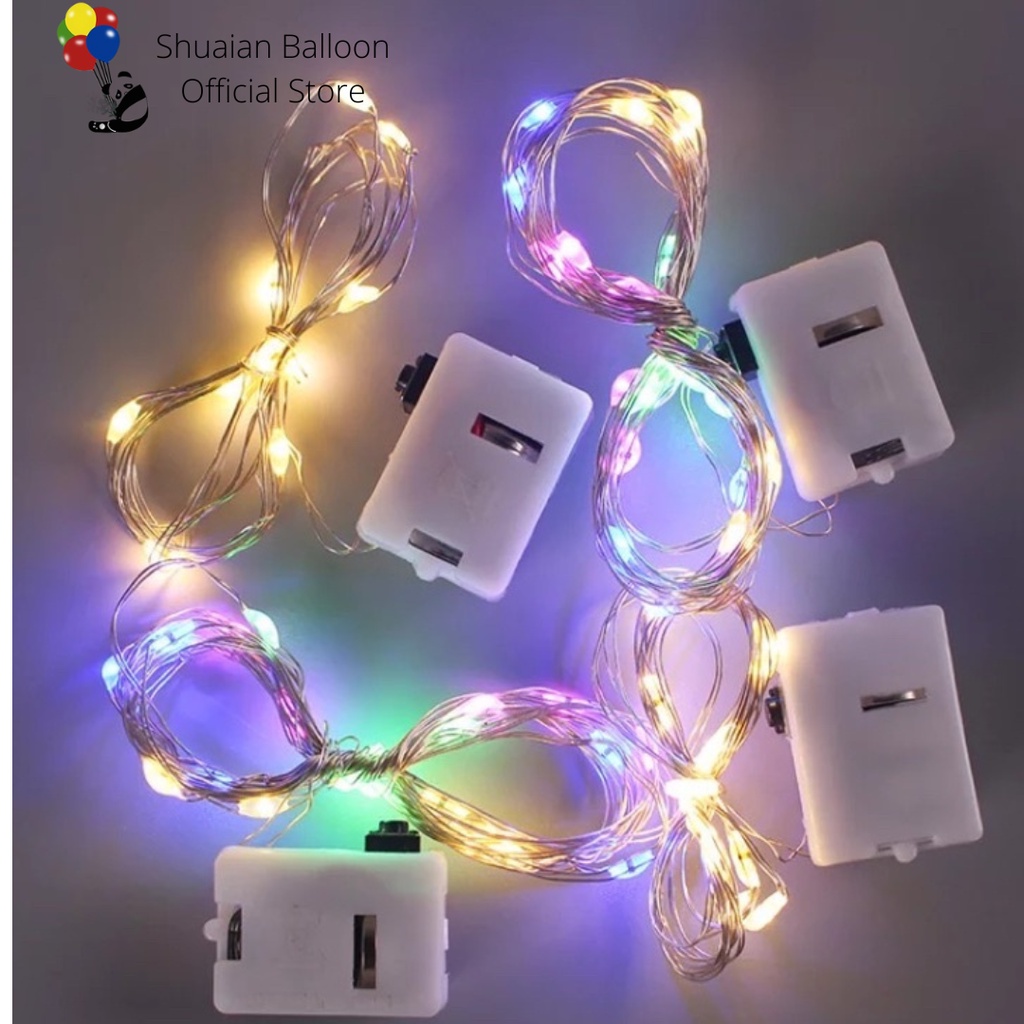 Jual Lampu LED Kawat / Lampu Tumblr LED mini / Lampu LED Kawat Bobo ...