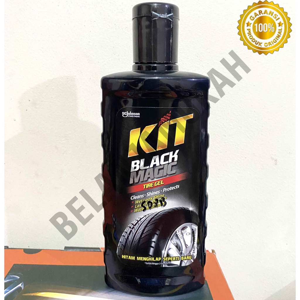 Jual Kit Black Magic Tire Gel Semir Ban Kit / Pengkilap Ban / Penghitam ...