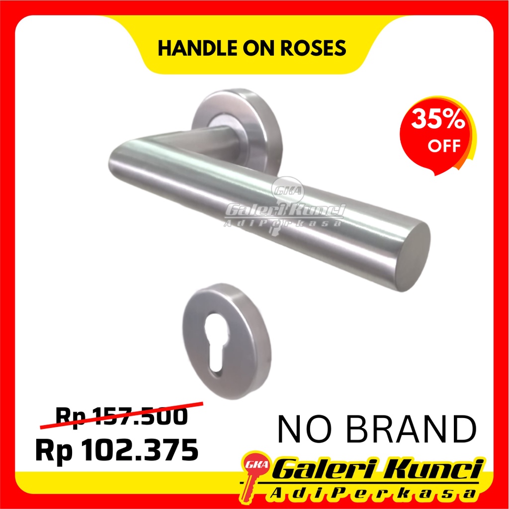 Jual Handle Pintu LHTR 02-0019 SS Gagang Pintu Kayu Kunci Pisah | Shopee Indonesia
