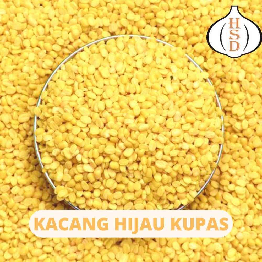 Jual HSD Kacang Hijau Kupas Green Mung Beans 1 kg | Shopee Indonesia
