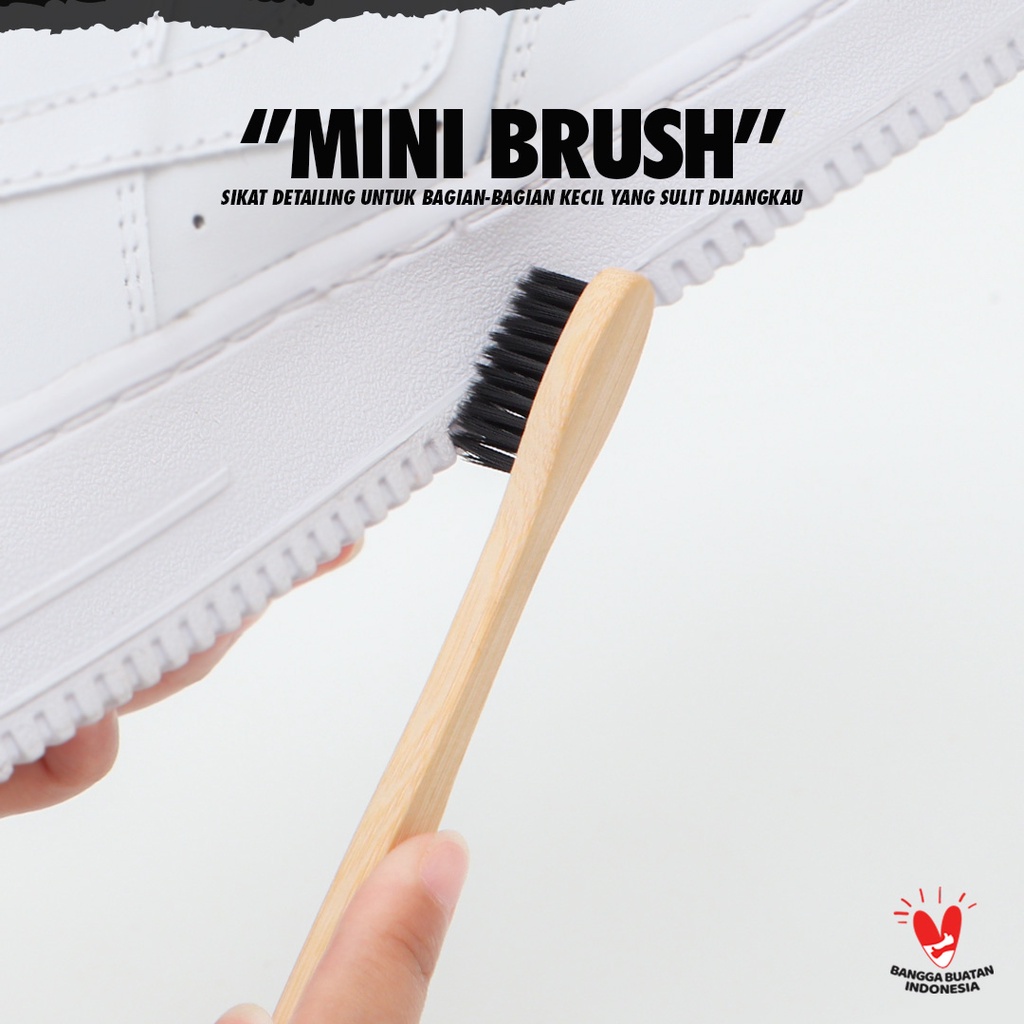 Jual Mini Brush - Sikat Sepatu Detailing / Sikat Gigi (MOJO) | Shopee ...