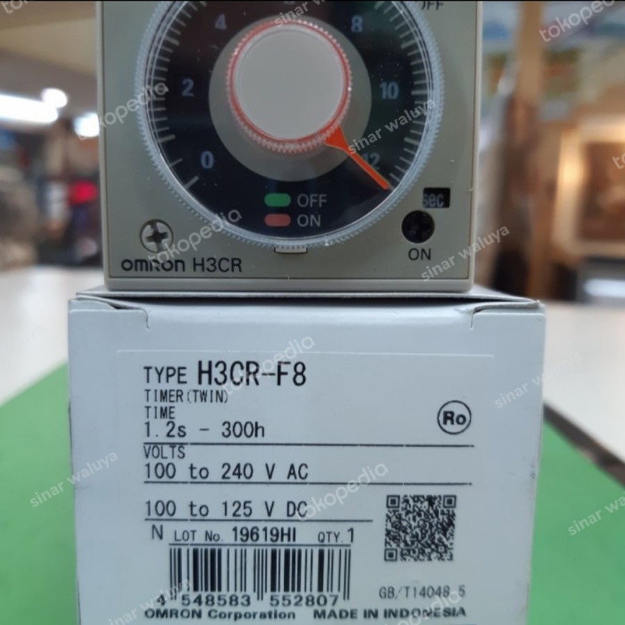 Jual TIMER H3CR F8- 220V ORIGINAL OMRON/timer h3cr F8- 220v 2 Jarum ... Jual TIMER H3CR F8- 220V ORIGINAL OMRON/timer h3cr F8- 220v 2 Jarum ...
