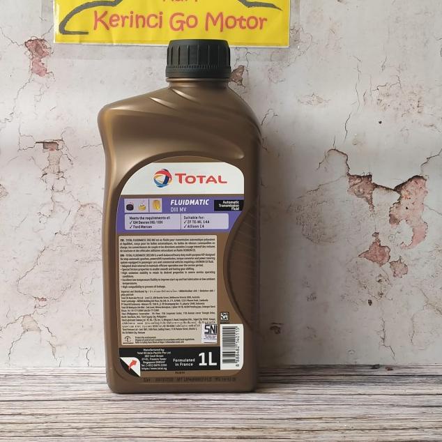 Jual OLI TOTAL ATF DEXTRON III 1L - OLI TRANSMISI TOTAL ATF DEXTRON III ...