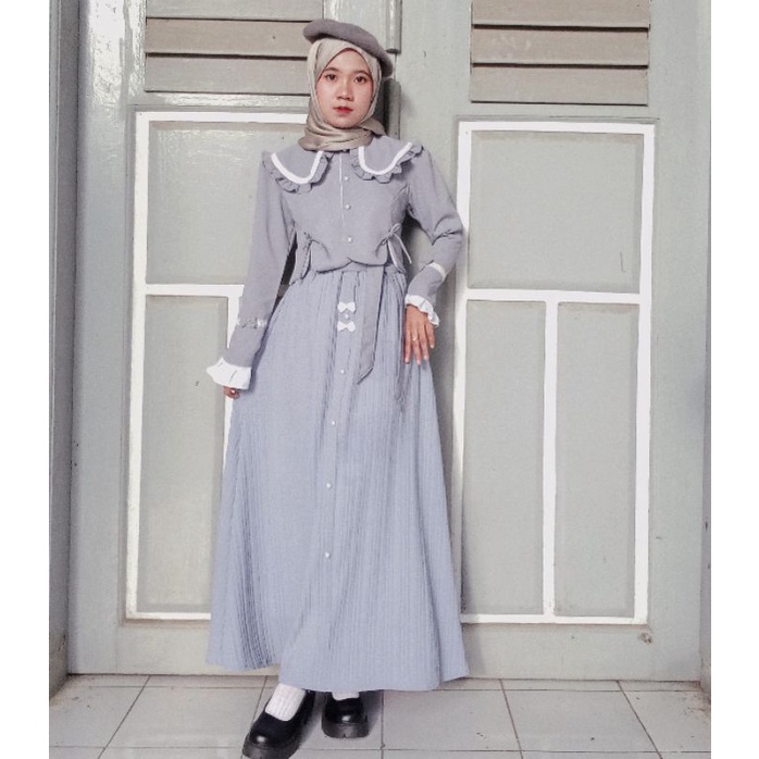Jual Therasa Vintage Set (Rok & Blazer)/Vintage Outfit/Aesthetic Outfit ...