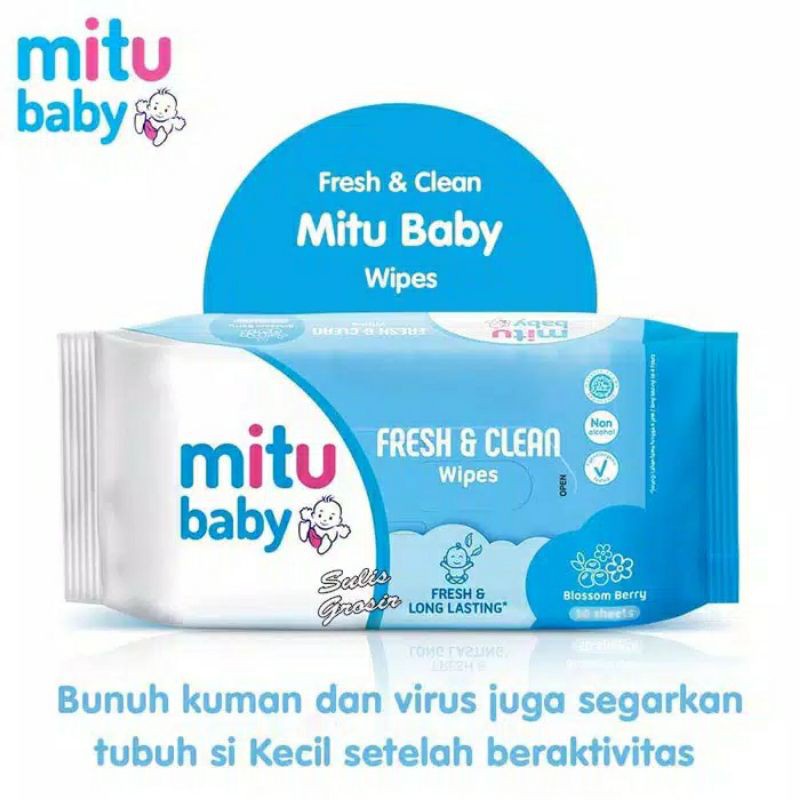 Jual Mitu Baby Wipes All Varian | Shopee Indonesia