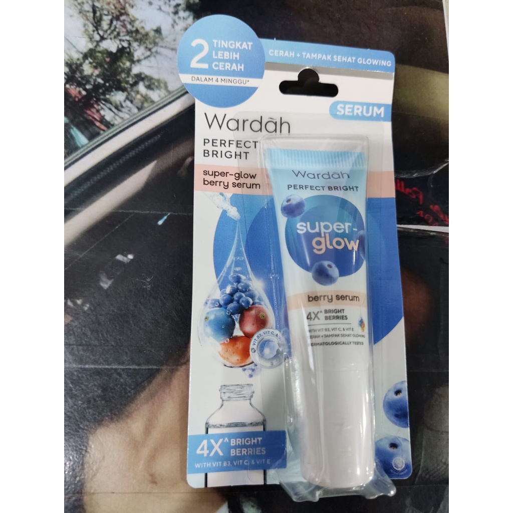 Jual Wardah Perfect Bright Super Glow Berry Serum 8 ML | Shopee Indonesia