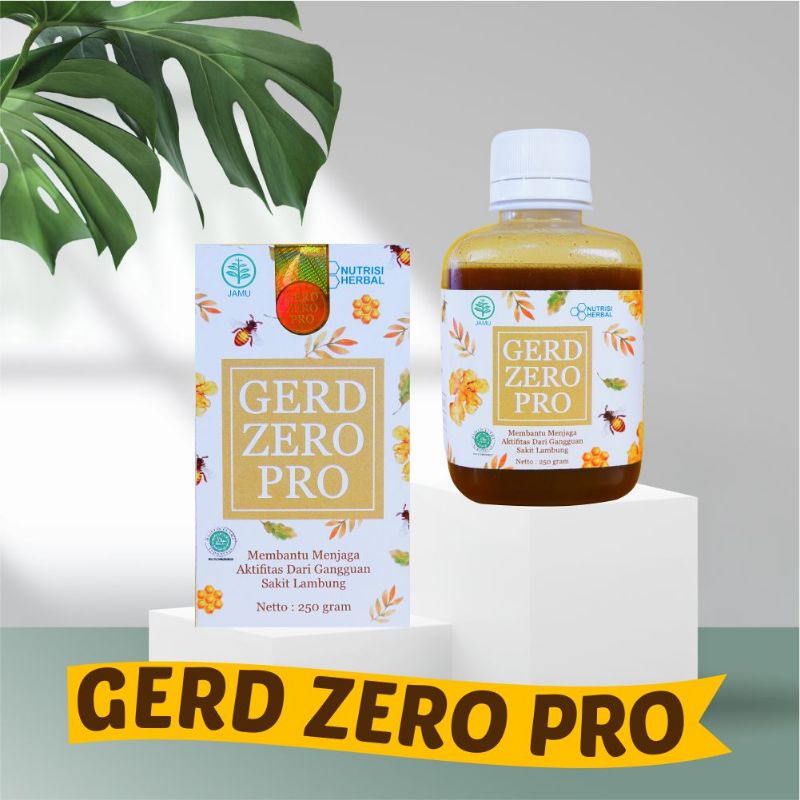 Jual Madu Obat Asam Lambung Maag Herbal GERD ZERO PRO 250ml Herbal ...