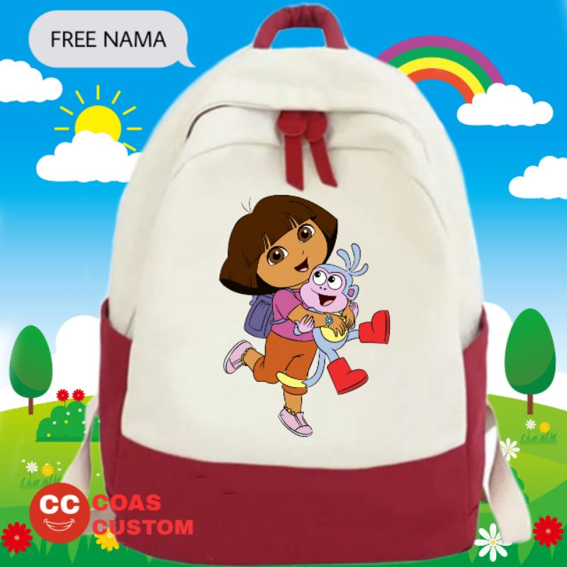 Jual TAS DORA EXPLORER TAS ANAK SEKOLAH | Shopee Indonesia
