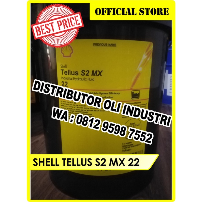 Jual Shell Tellus S2 Mx 22 ( Oli Hidrolik ) | Shopee Indonesia