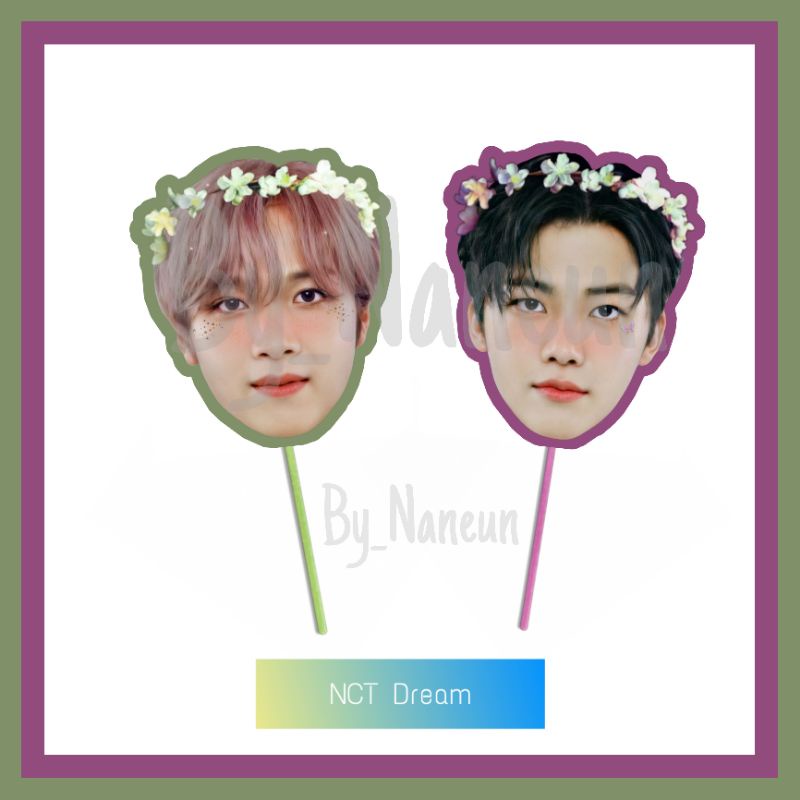 Jual Fan Face / Hand fan / Head fan NCT Dream / Kipas Wajah / Head fan ...