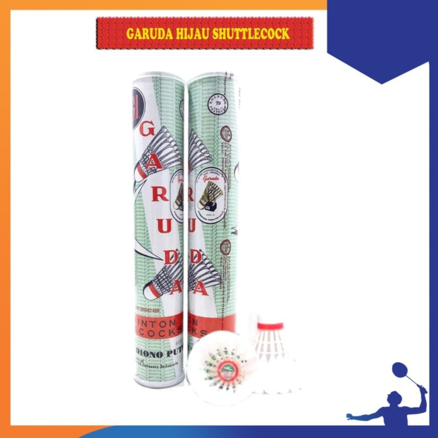 Jual SHUTTLECOCK / COCK/ KOK BADMINTON GARUDA HIJAU BUDIONO | Shopee ...