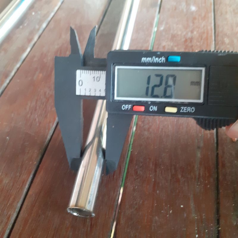Jual pipa stenlis serombong 1/2 inci od 12 mm tebal 1,5 mm panjang 100 ...