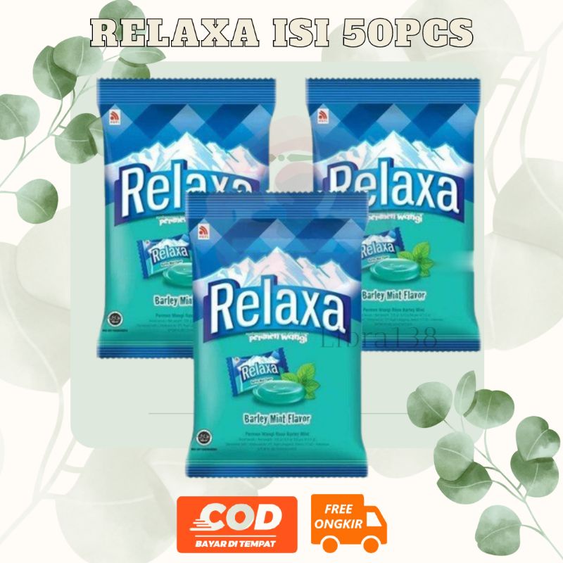 Jual Permen Relaxa Barley Mint Netto 125g Isi 50pcs | RELAXA Permen isi ...
