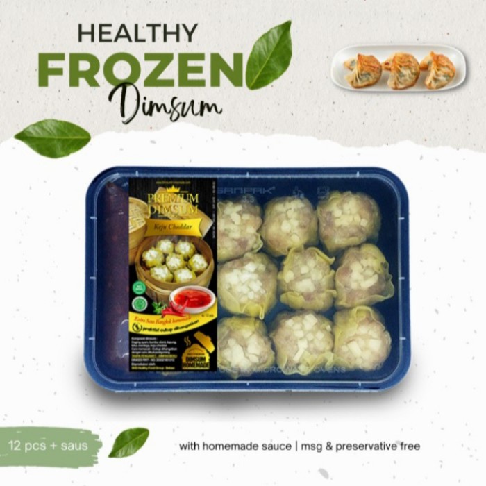 Jual Pelangi Anak - Dimsum Sehat Premium KEJU CHEDDAR Plus Saos Dimsum ...