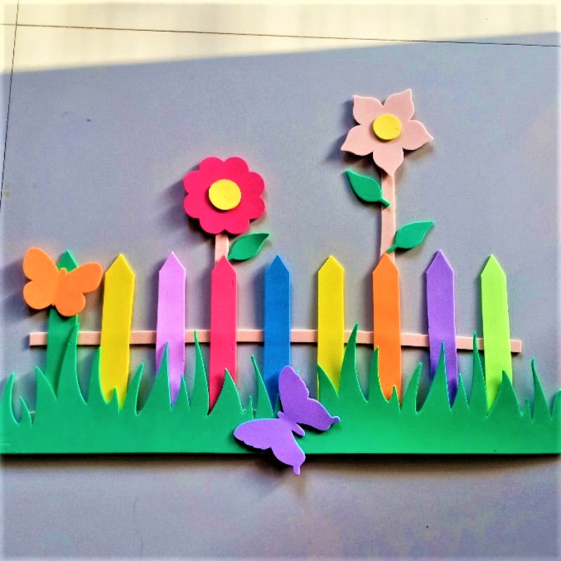 Jual 1 set (25 cm x 60 cm) hiasan dinding jendela rumah Pojok Baca ...