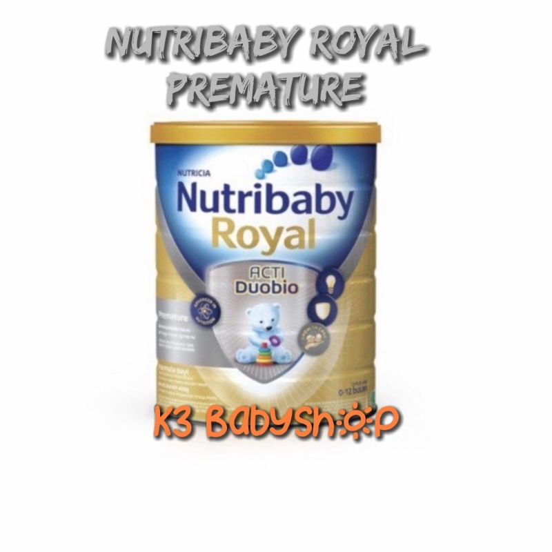 Jual Nutribaby Royal Premature 400gr kaleng susu formula bayi prematur ...