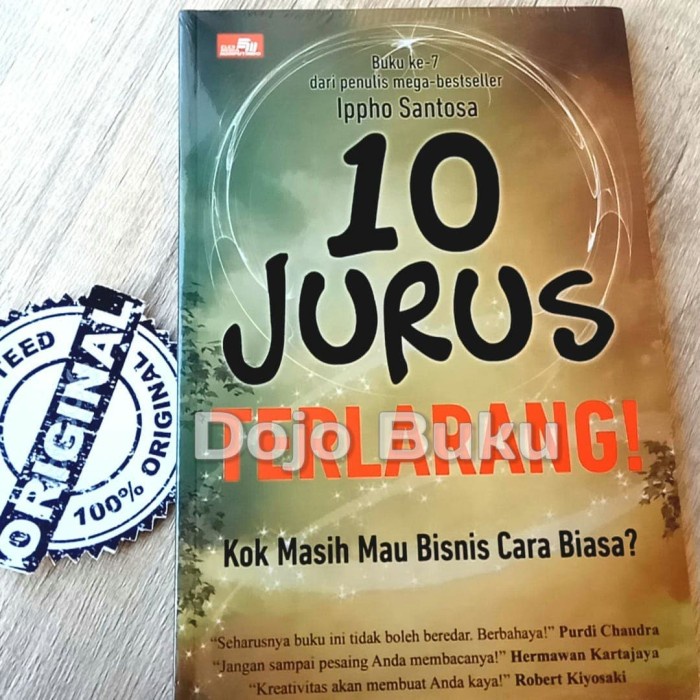 Jual Buku 10 Jurus Terlarang! (Edisi 2020) Kok Masih Mau Bisnis Cara Biasa? | Shopee Indonesia