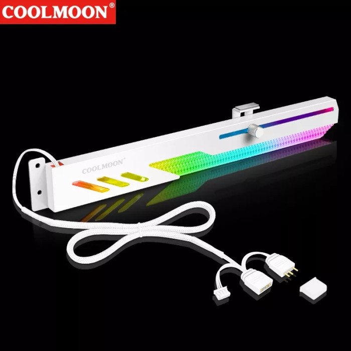 Jual GPU VGA Holder ARGB Coolmoon GT8 | Shopee Indonesia