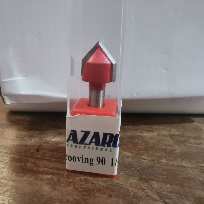 Jual Mata Trimmer V Grooving 1/4 x 5/8 Inch Profile Angle 90 1/4" 5/8 ...