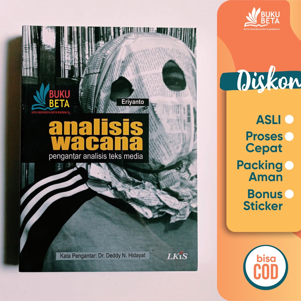 Jual Analisis Wacana Pengantar Analisis Teks Media - Eriyanto | Shopee ...