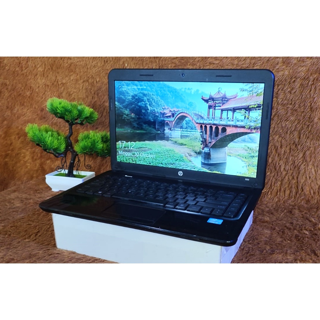 Jual Laptop HP 1000 series Core i3 gen3 SSD | Shopee Indonesia