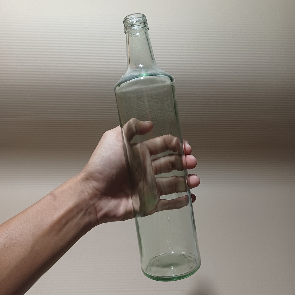 Jual botol kaca botol beling 650ml botol madu marjan besar | Shopee ...