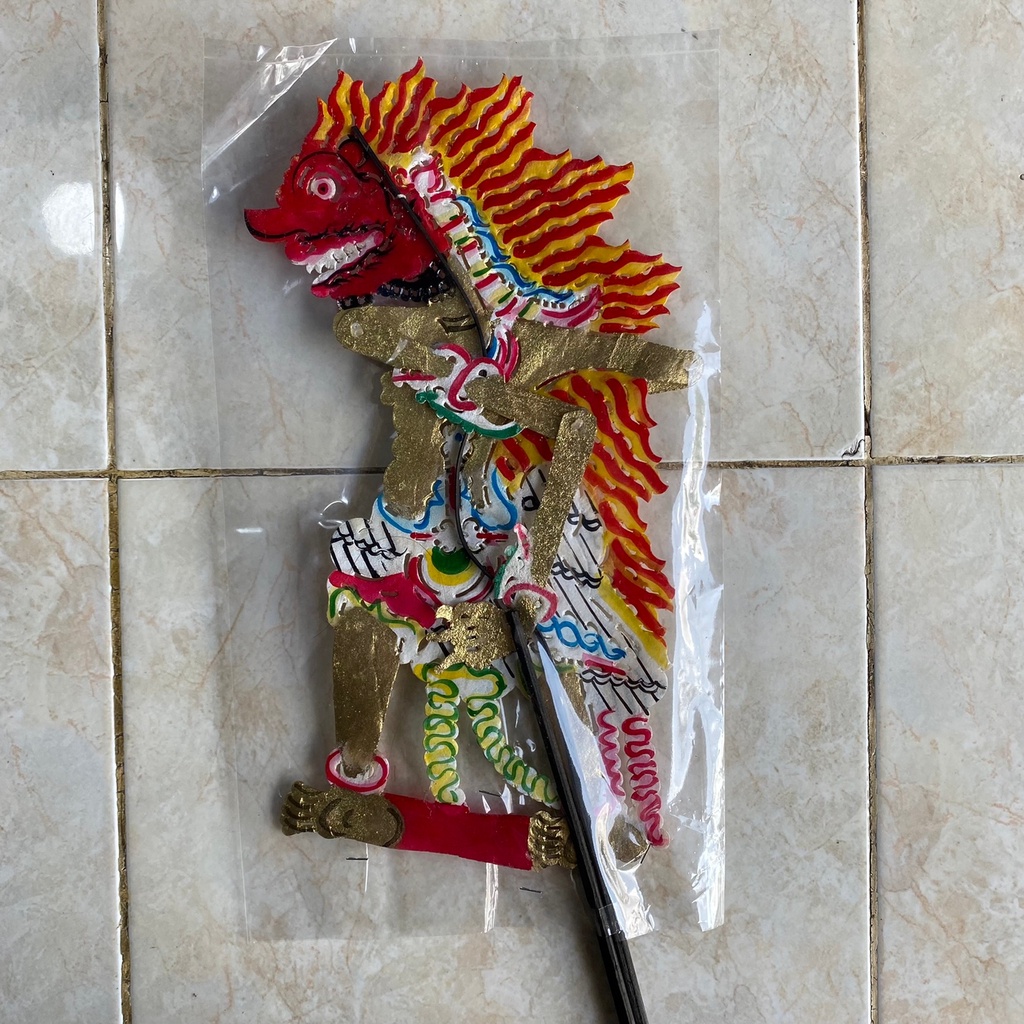 Jual [BISA COD] Wayang Kulit Buto Rambut Geni 30 cm | Shopee Indonesia