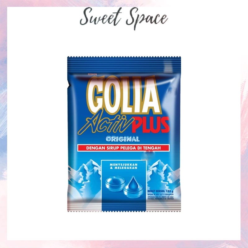 Jual PERMEN GOLIA ACTIVE PLUS 105 GR 1 PACK = 42 BUTIR [SWEETSPACE ...