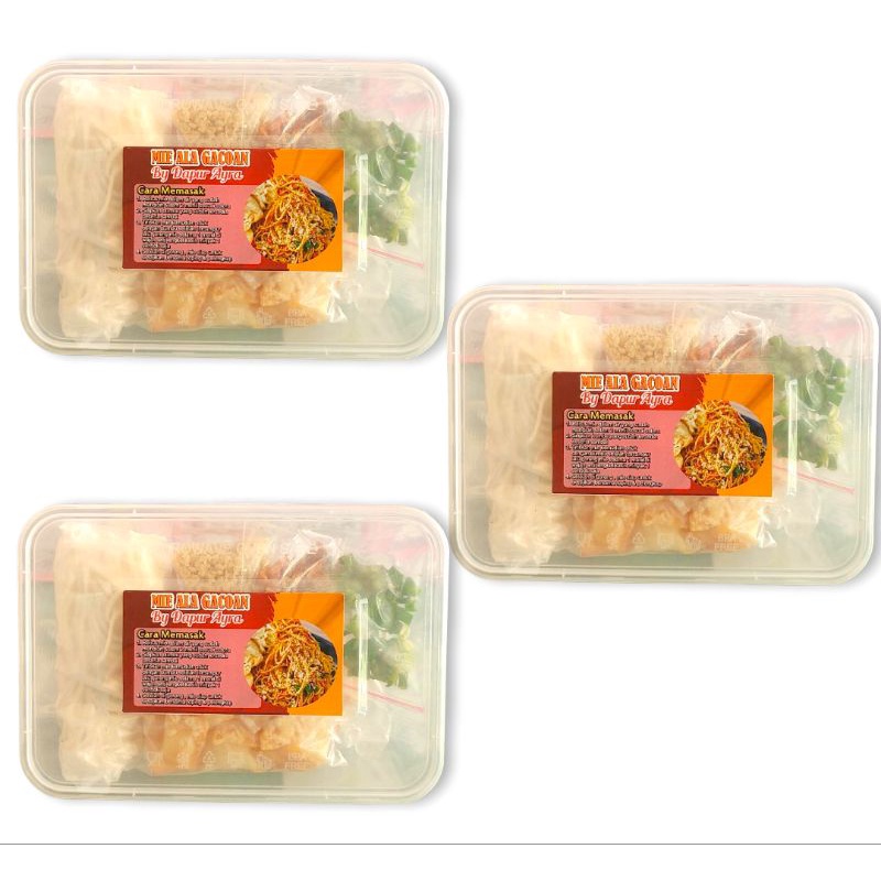 Jual MIE ALA GACOAN FROZEN (FRESH & HALAL) PAKET 3 PORSI MIE | Shopee ...