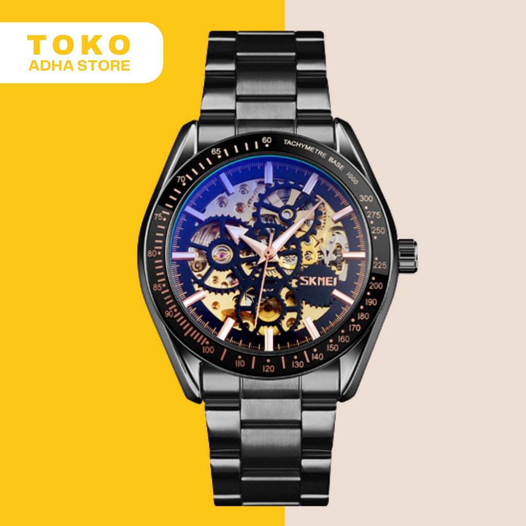 Jual Jam Tangan Analog Pria Original Mechanical Automatic Movement ...