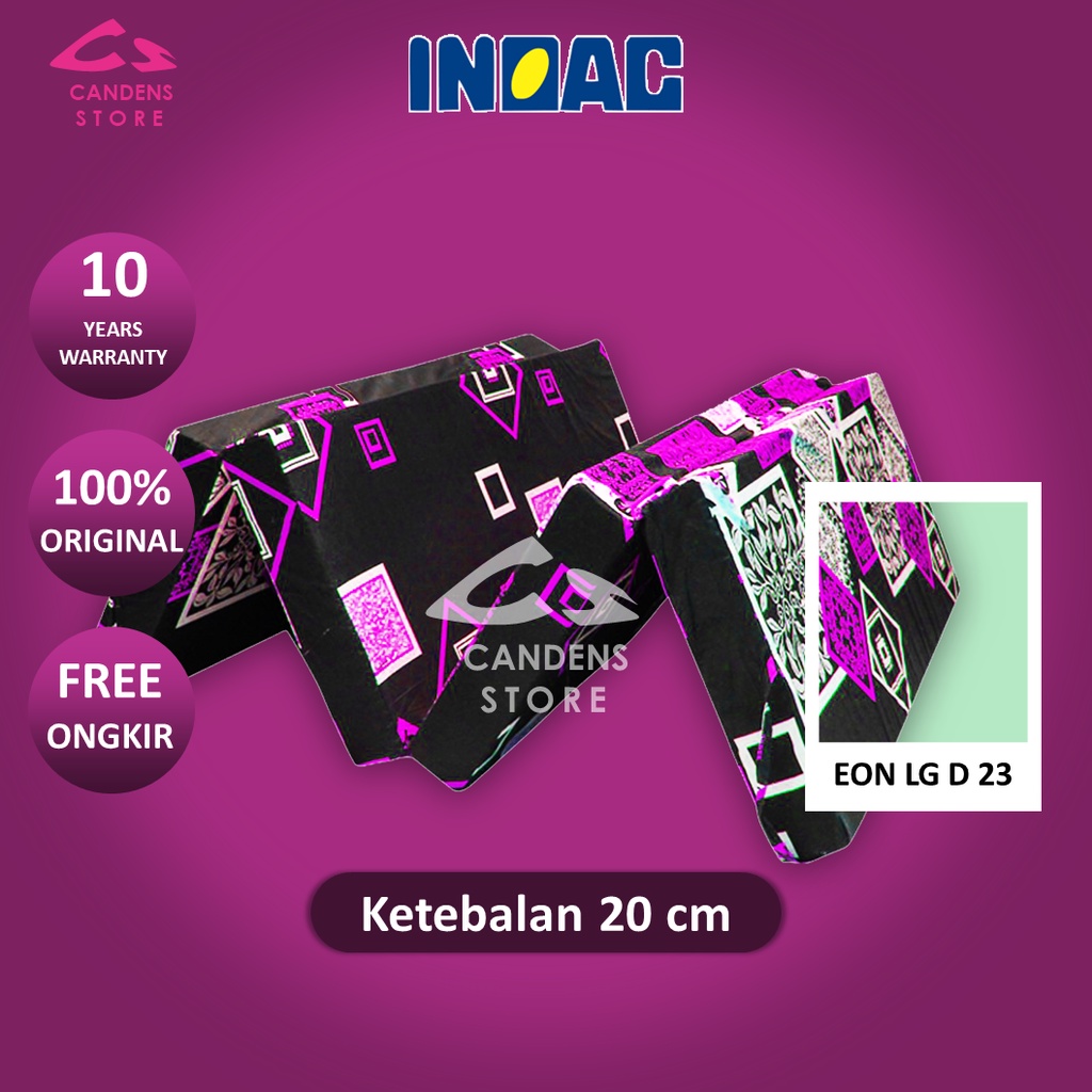 Jual Kasur Busa LIPAT 4 INOAC EON LG D23 ukuran 200x100x20 cm Garansi ...