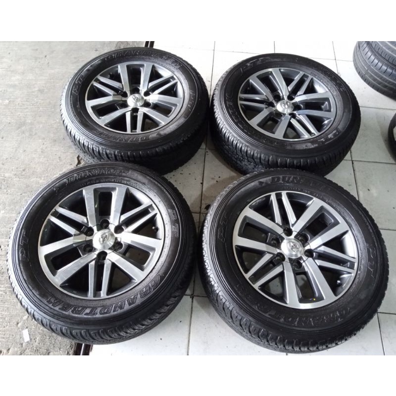 Jual Velg Mobil OEM original copotan Toyota Fortuner Vrz Ring 18 Pcd ...