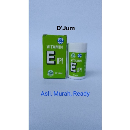 Jual Vitamin E IPI 30 Tablet SUPRA FERBINDO FARMA. | Shopee Indonesia
