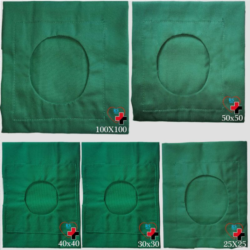 Jual Duk Steril Duk Bolong Steril Duk Operasi Steril 50x50 40x40 30x30 ...