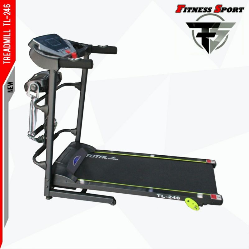 Jual Alat Fitness Treadmill TL-246 Motorized Treadmill | Shopee Indonesia