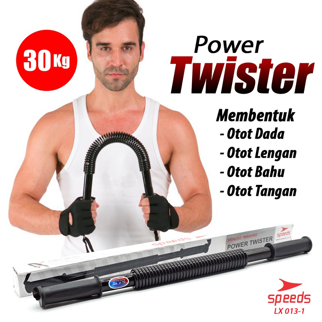 Jual SPEEDS Power Twister Power Bender 30kg Pembentuk Otot Dada Alat ...