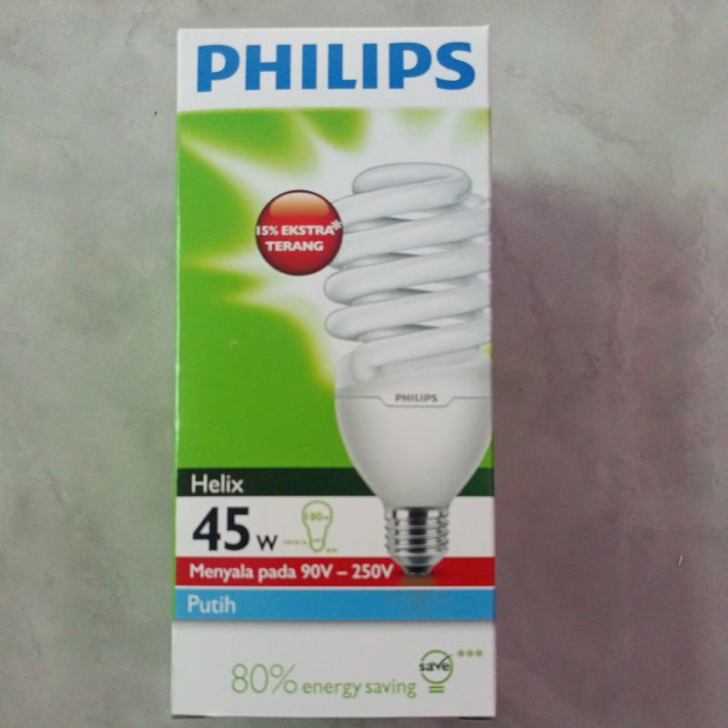Jual Lampu Helix Philips 45 watt | Shopee Indonesia