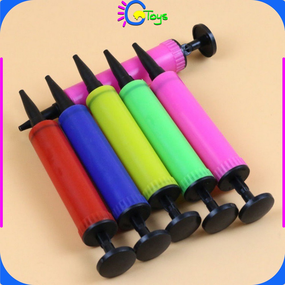 Jual CR-C389 Pompa Balon Tangan Manual / Pompa Angin Mini Warna Warni ...