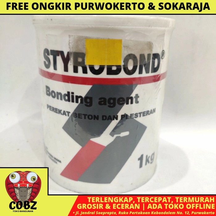 Jual 1 KG / STYROBOND BONDING AGENT PEREKAT BETON DAN PLESTERAN PER ...