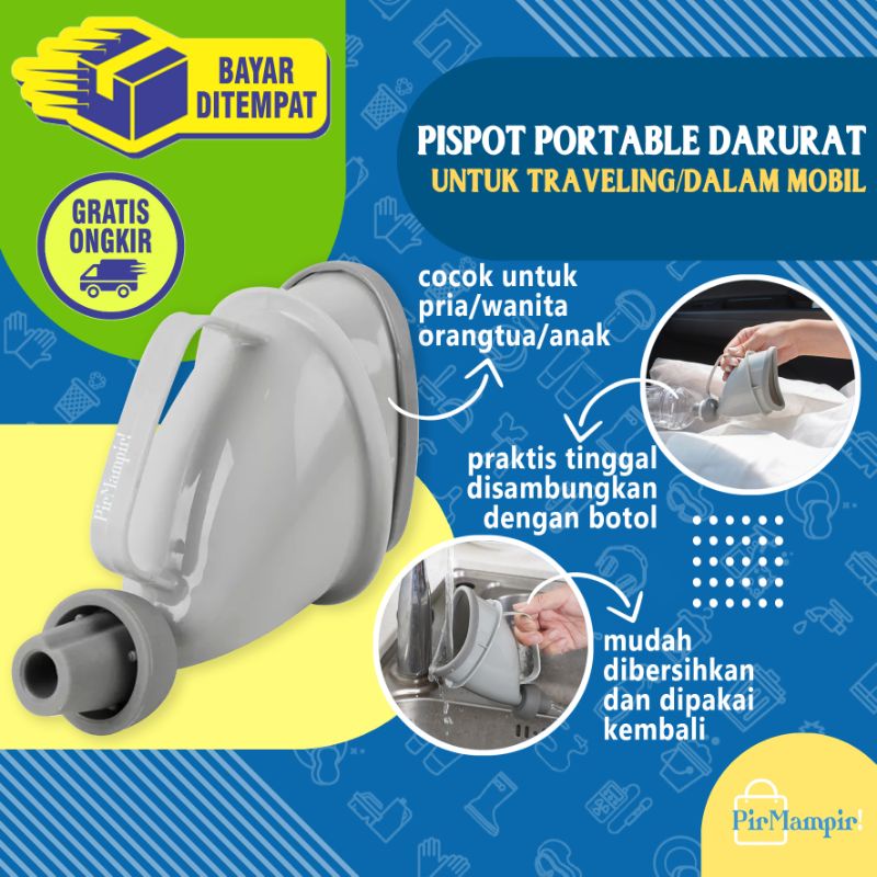 Jual TRAVEL POTTY PEE - Pispot Mobil Portabel Traveling Darurat ...