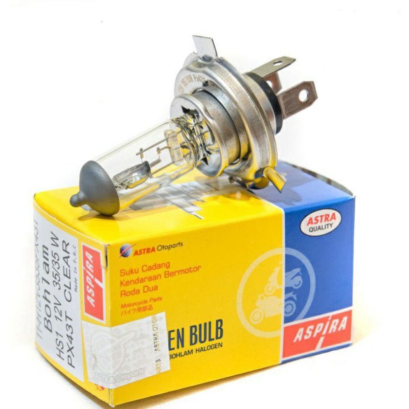 Jual BULB HEADLIGHT BOHLAM LAMPU DEPAN ASPIRA HS1 12V 35/35W HONDA ...